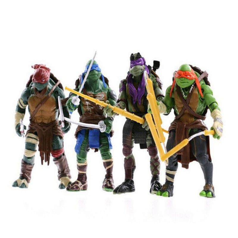 Ninja turtles 4pcs/set pvc | Shopee Philippines