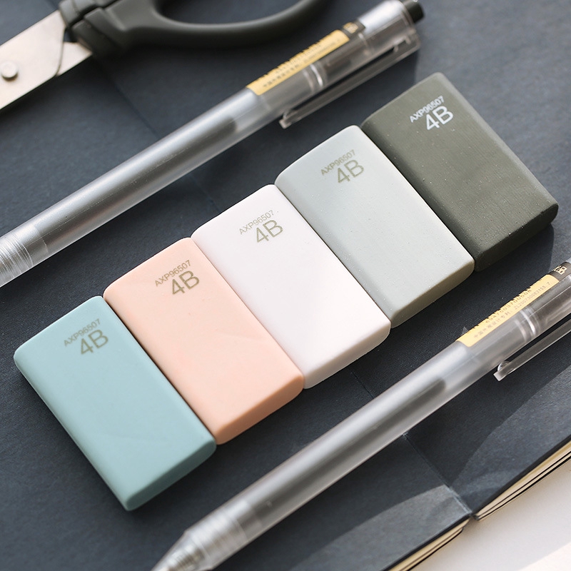 【Ready Stock】Muji Style Eraser for Students Officer Supplier Pen Eraser ...