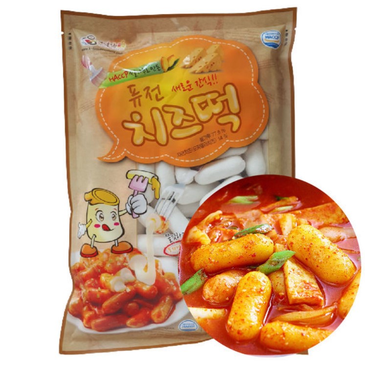 Tteobokki With Cheese Tteokanae Cheeze-Tteok 1kg | Shopee Philippines