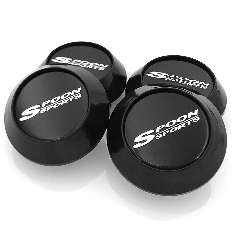CarDIY 4PCS 68mm Spoon Sports Rim Cap Car Wheel Center Caps Cover ...