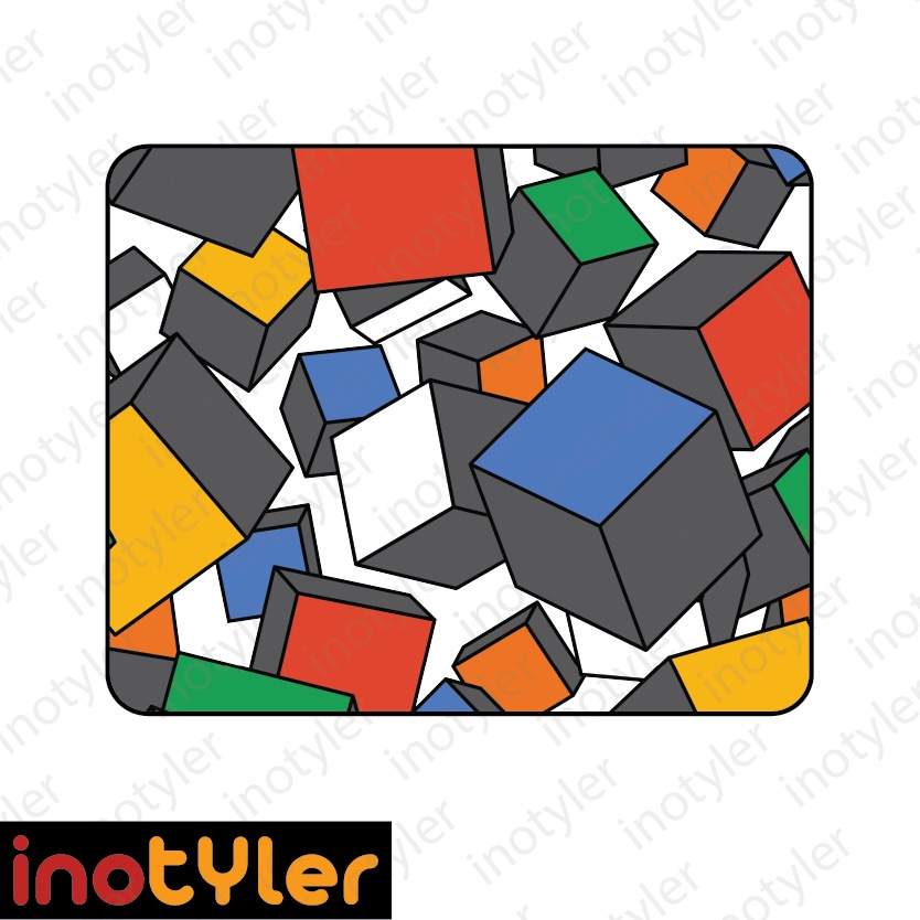 Rubik's Cube Puzzle Explosion Rubiks Cube Rubik Cube Repeating Design ...