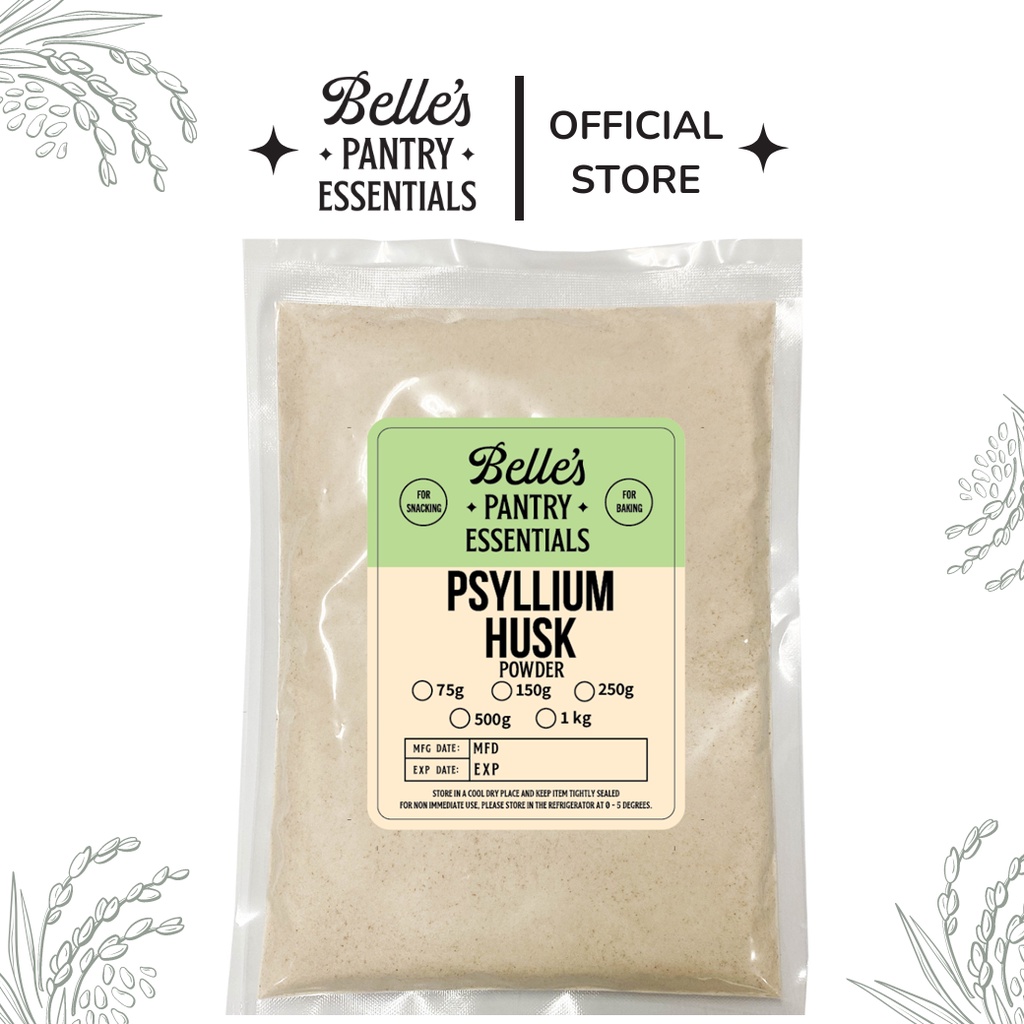 Belle's Psyllium Husk Powder (Isabgol) 250g-1kg | Shopee Philippines