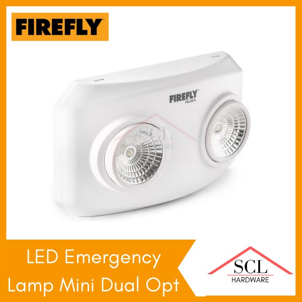 FIREFLY LED Emergency Lamp Dual Optic FEL207L | Shopee Philippines