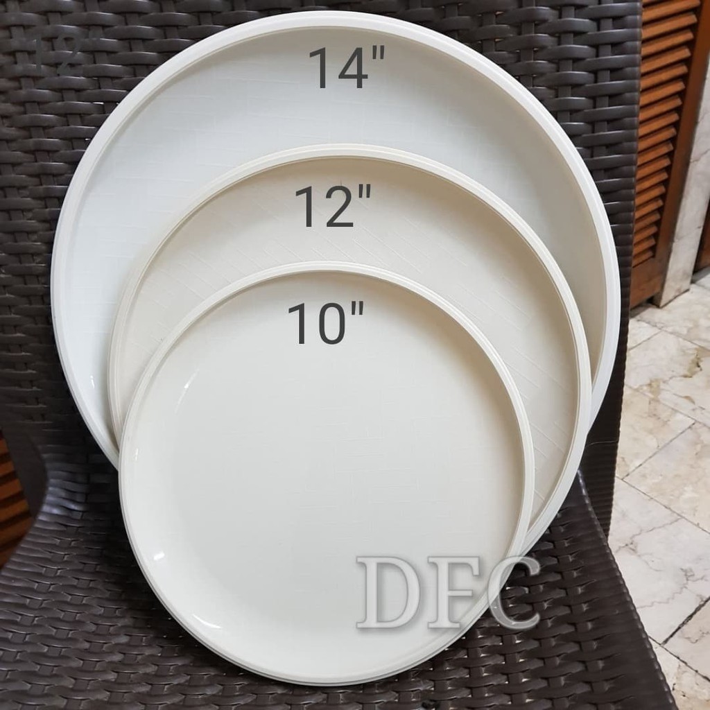 PLASTIC BILAO 10" 12" 14" BLACK/CREAM FOOD GRADE MANUFACTURER | Shopee ...