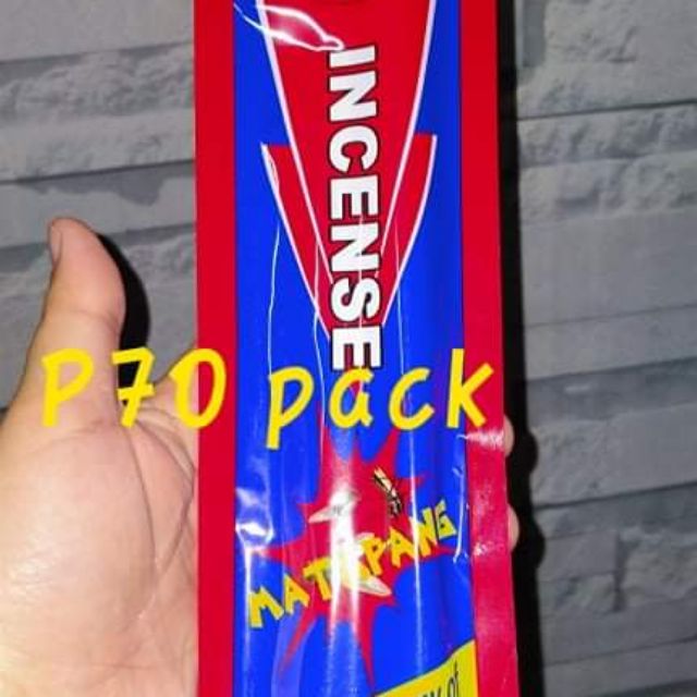 INCENSE mosquito killer (MATAPANG) ORIGINAL SCENT(COD) | Shopee Philippines