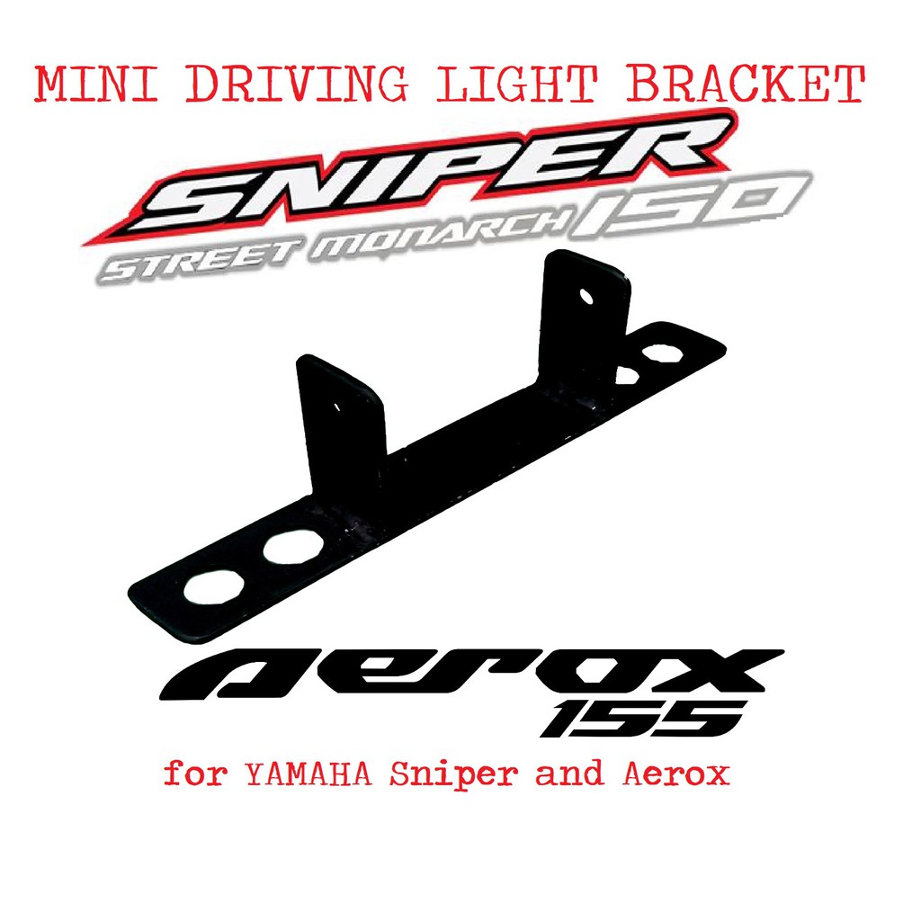 AEROX 155 SNIPER 150 MXi MX KING Mini Driving Light BRACKET ONLY MDL T ...