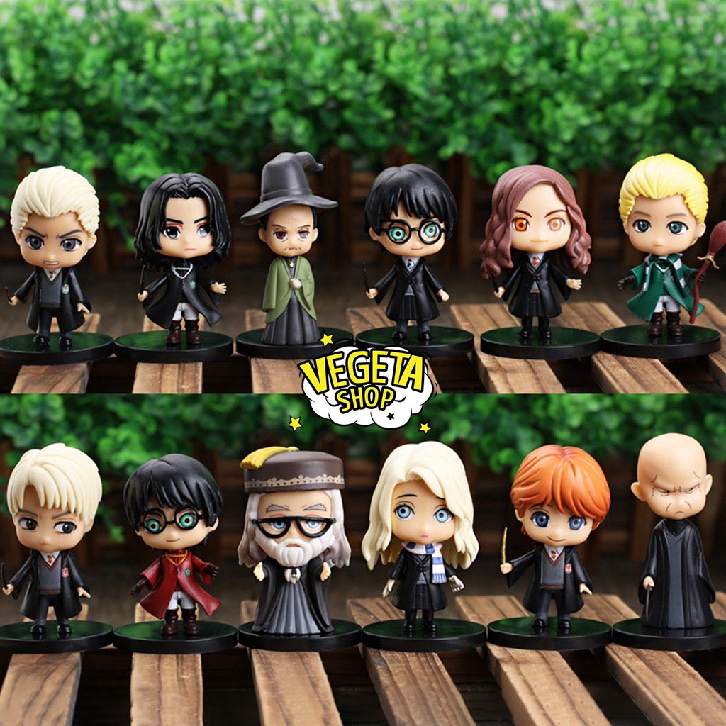 Harry Potter Hermione Ron Draco Malfoy Dumbledore Luna Lovegood Severes ...