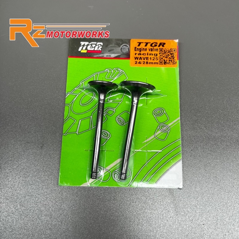 racing intake big valve engine valve 24x28 mm xrm 110 wave 100 110 mio ...