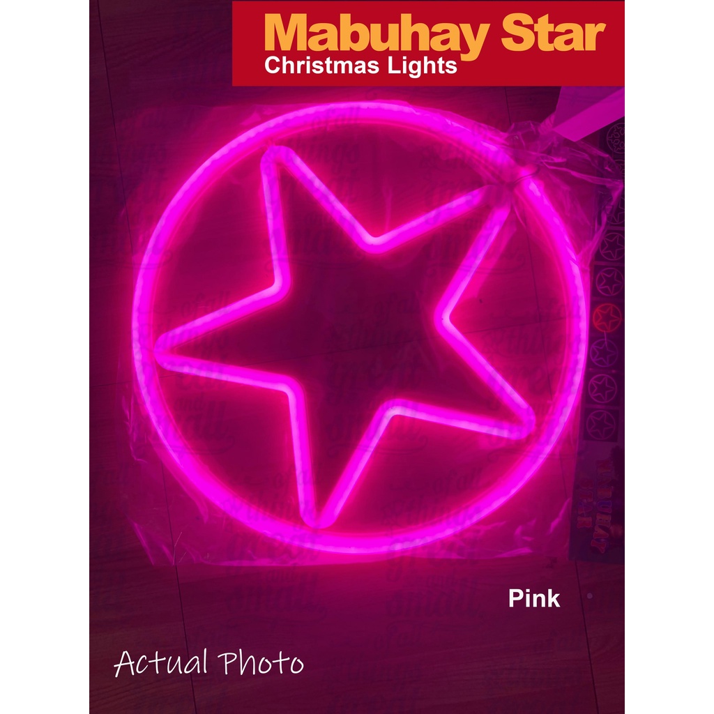 Neon Star Light (Mabuhay Star) | Shopee Philippines