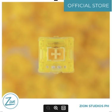 Gateron Yellow Ink v2 Inks Mechanical Keyboard Switches Zions Studios ...