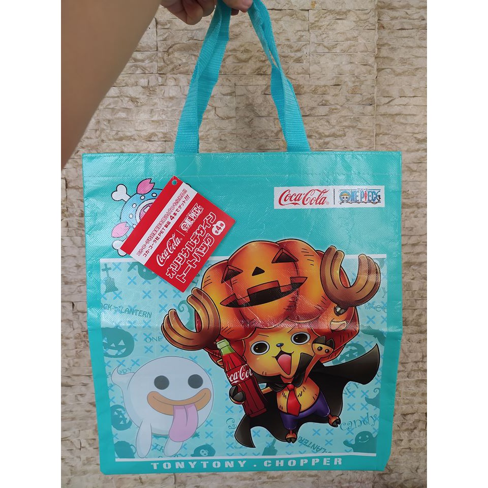 Coca Cola x One Piece - Tony Tony Chopper Eco bag | Shopee Philippines