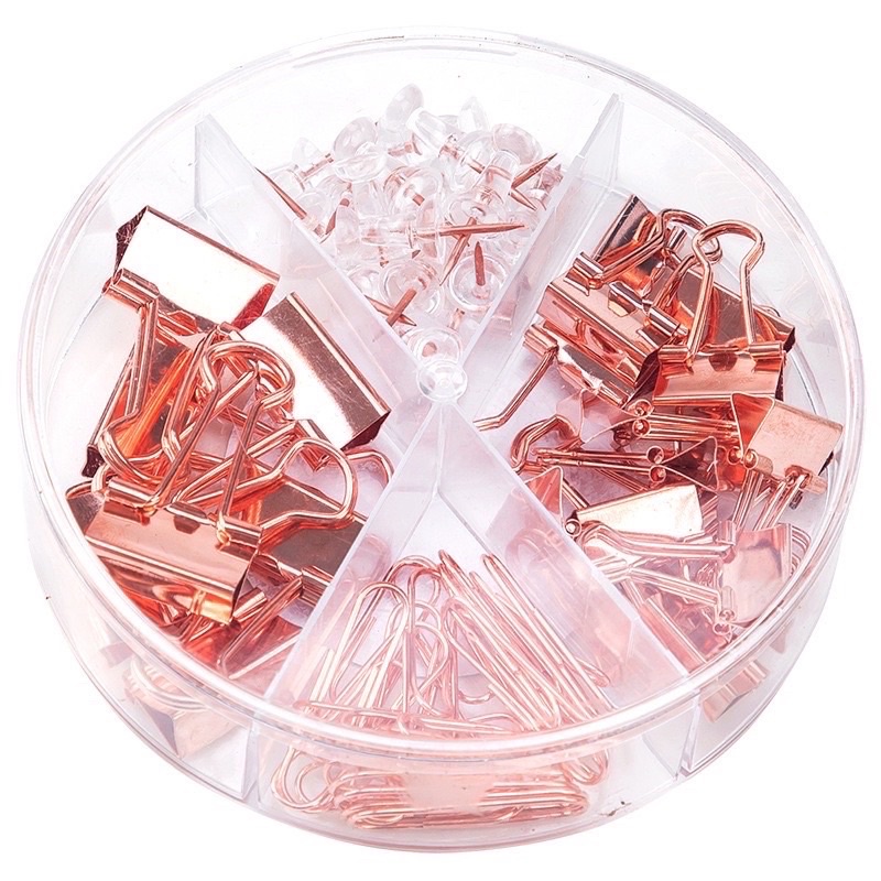PENNY# Paper clip /pushpin /binder clip set | Shopee Philippines