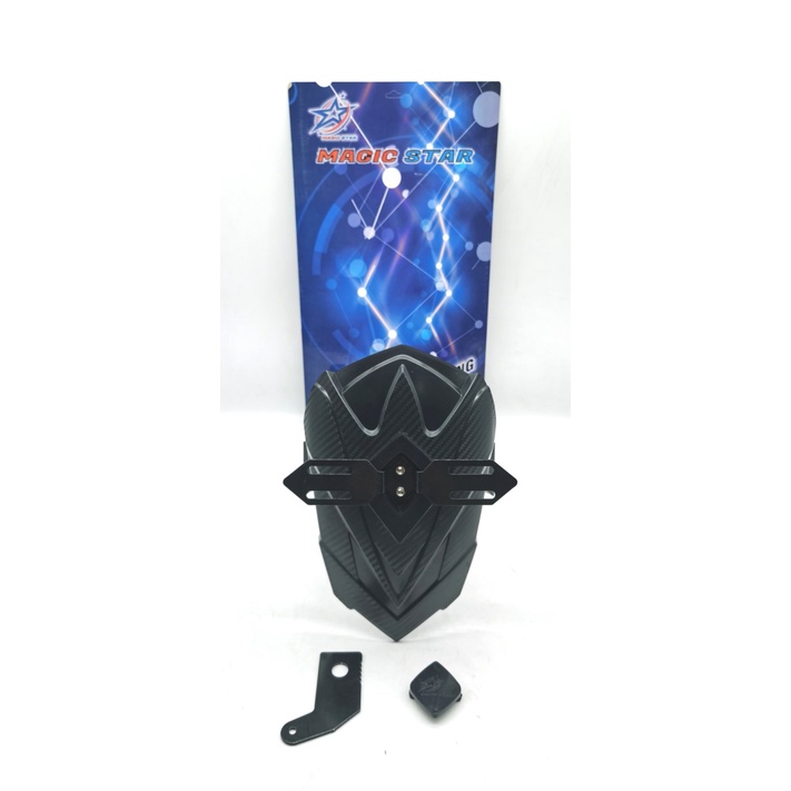 Motorcycle Universal Rear Mudguard Rear Fender Dual Bracket Version 4 ...