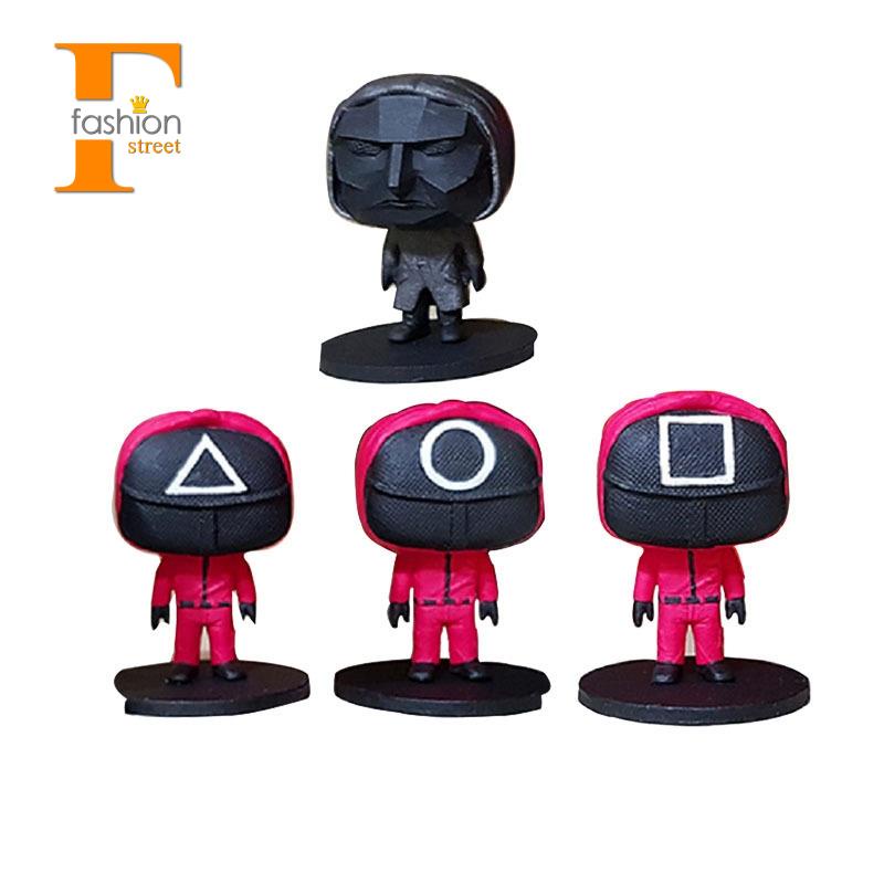 Squid Game Round Six el Toys Doll Resin Statue Home Table Decor GLUV ...