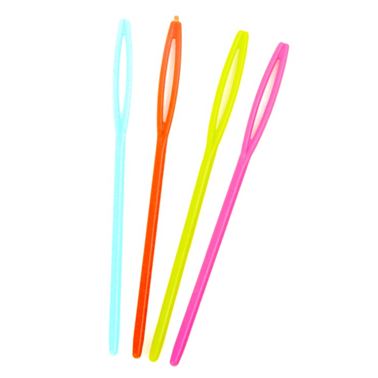 PLASTIC WOOL KNITTING TAPESTRY NEEDLES SEAM CROSS-STITCH 7CM/ 9CM ...