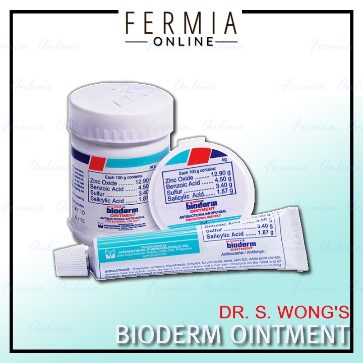 Dr. Wong's Bioderm Ointment 100% Original IPI Pharmaceuticals | Shopee ...