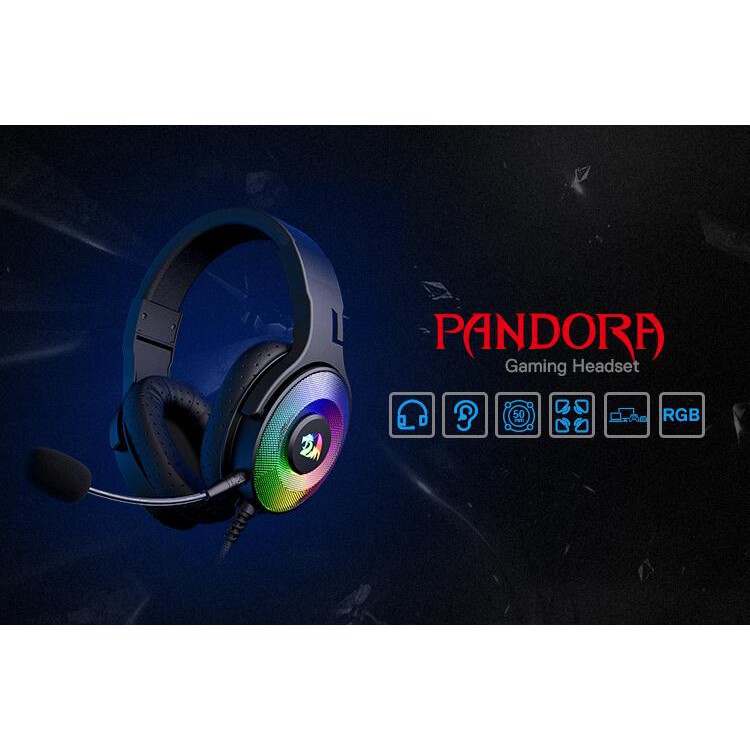 Redragon H350 RGB PANDORA Gaming Headset | Shopee Philippines
