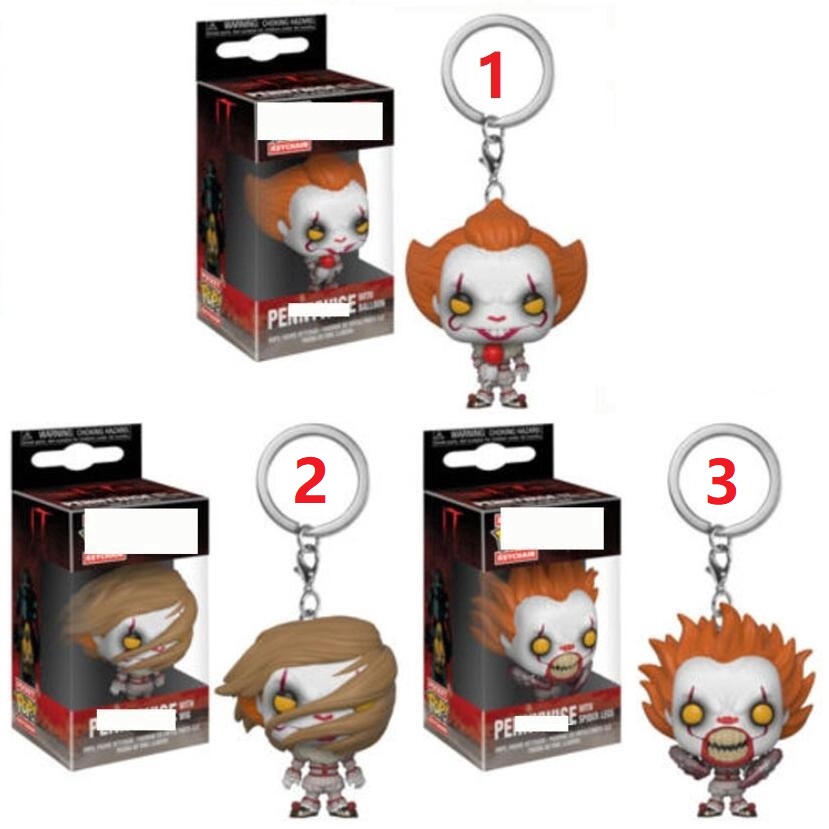 POP KEYCHAIN Stephen King's It Pennywise Scream Collectible Model Toys ...
