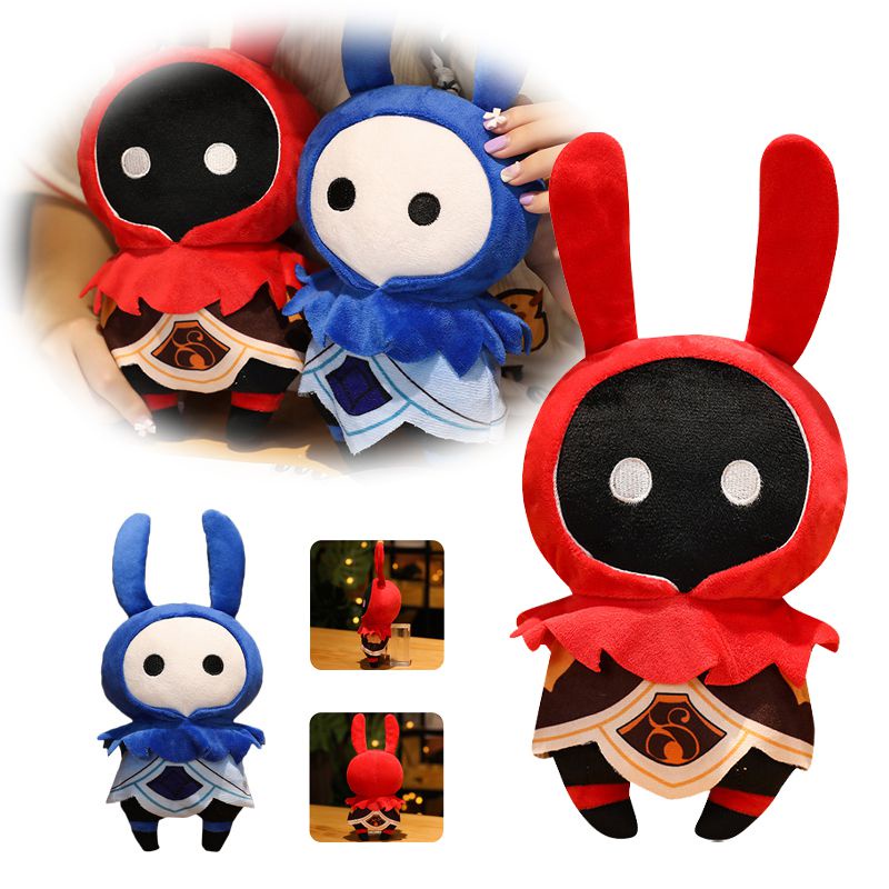 Genshin Impact Abyss Mage Pyro Hydro Plush Doll Figure Stuffed Toy ...