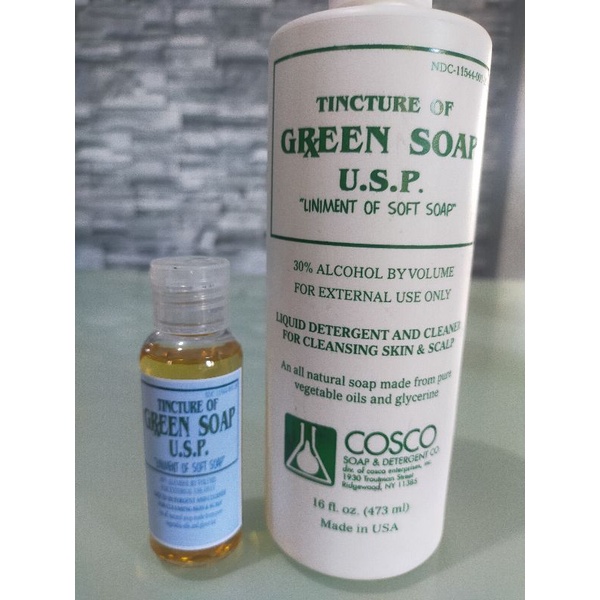 COSCO GREEN SOAP ORIGINAL 1oz. 2 oz. 3.6 oz(100ml) (REFILL) 100% PURE ...