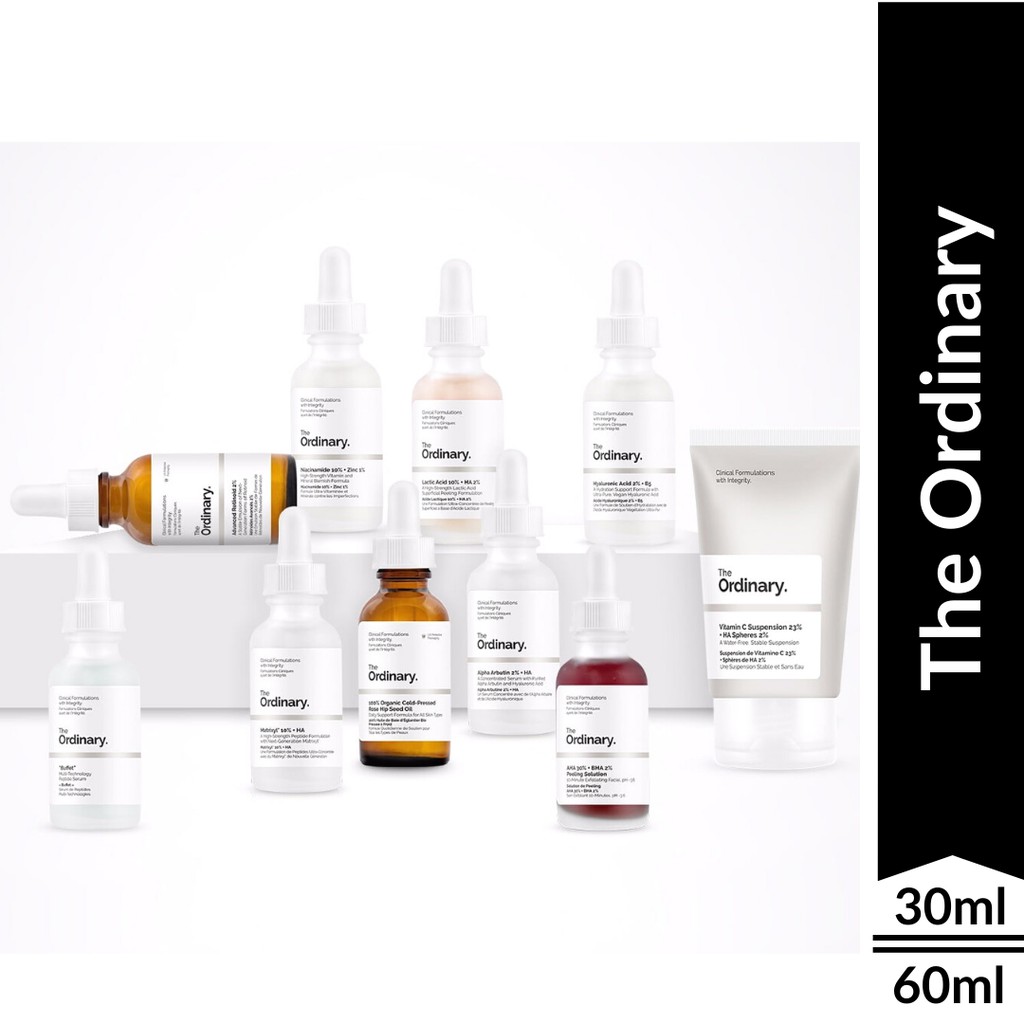 The Ordinary. Buffet | Lactic Acid | Caffeine 30ml | Shopee Philippines