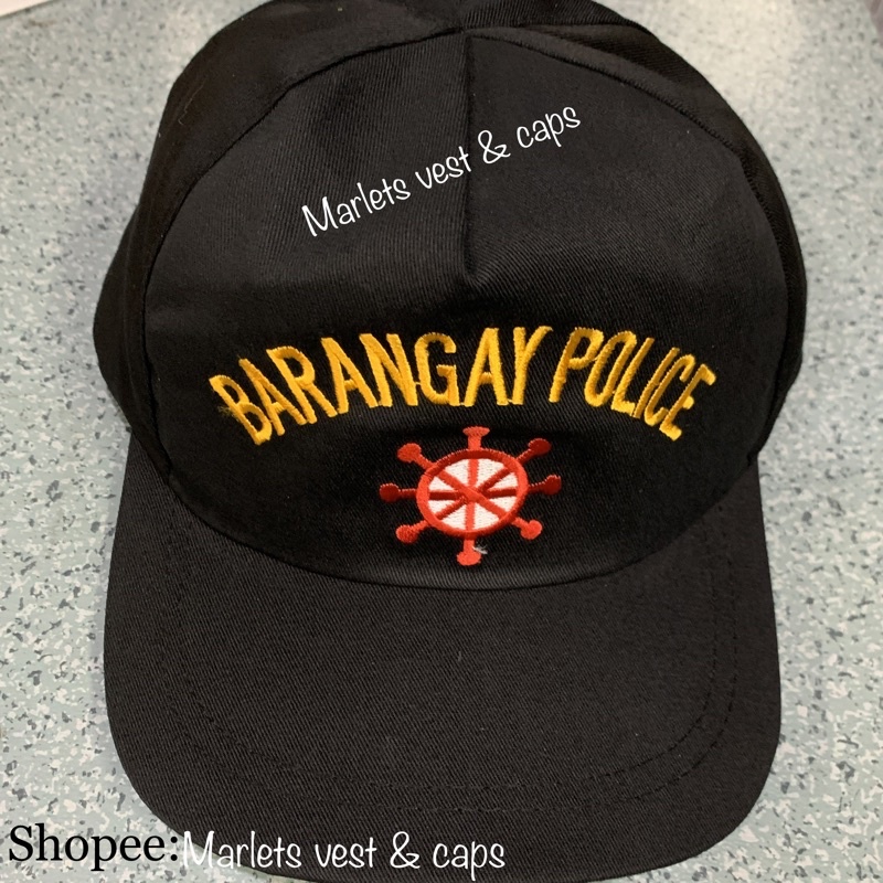 Brgy. Tanod cotton Twill Hat Caps All computerized Embroidery standard ...