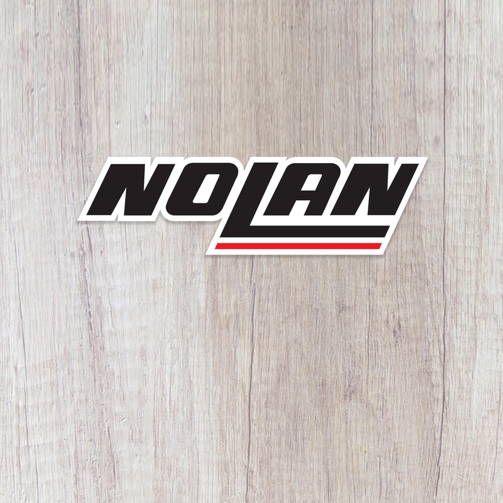 Nolan Helmet - Vinyl laminated sticker | Shopee Philippines