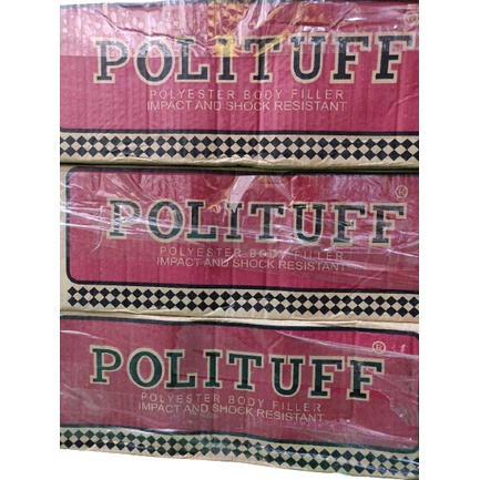 POLITUFF Polyester Body filler with Hardener (1 LITER) | Shopee Philippines