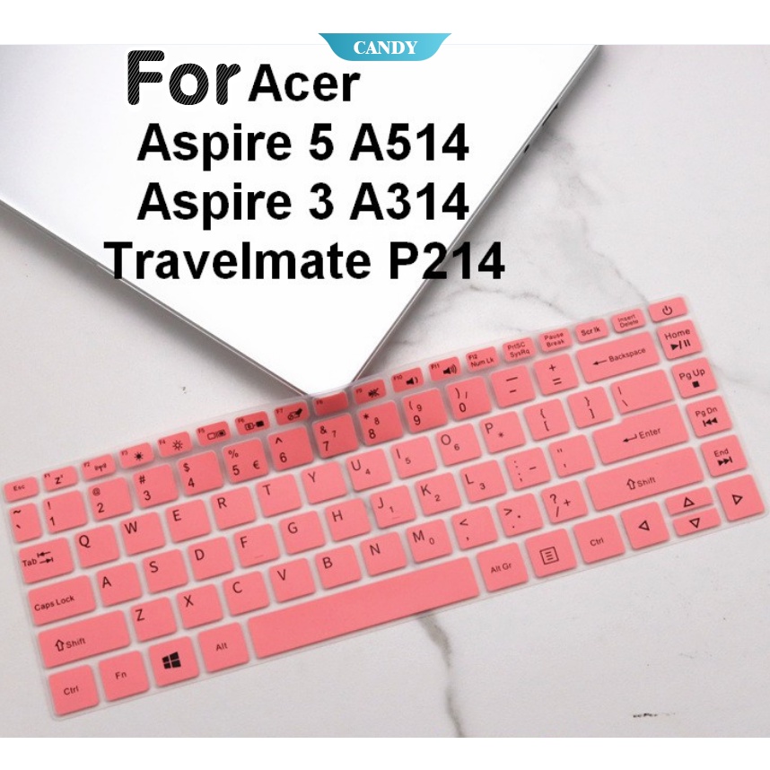 14" Silicone Laptop Keyboard Cover Slim Leather Case for Acer Aspire 5 ...