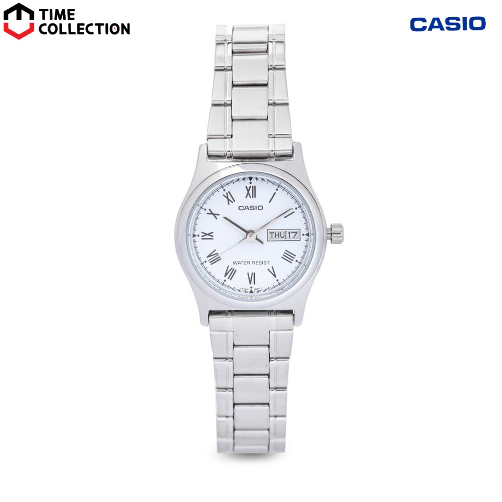 Casio LTP-V006D-2B Analog Stainless Steel Strap Watch For Women ...