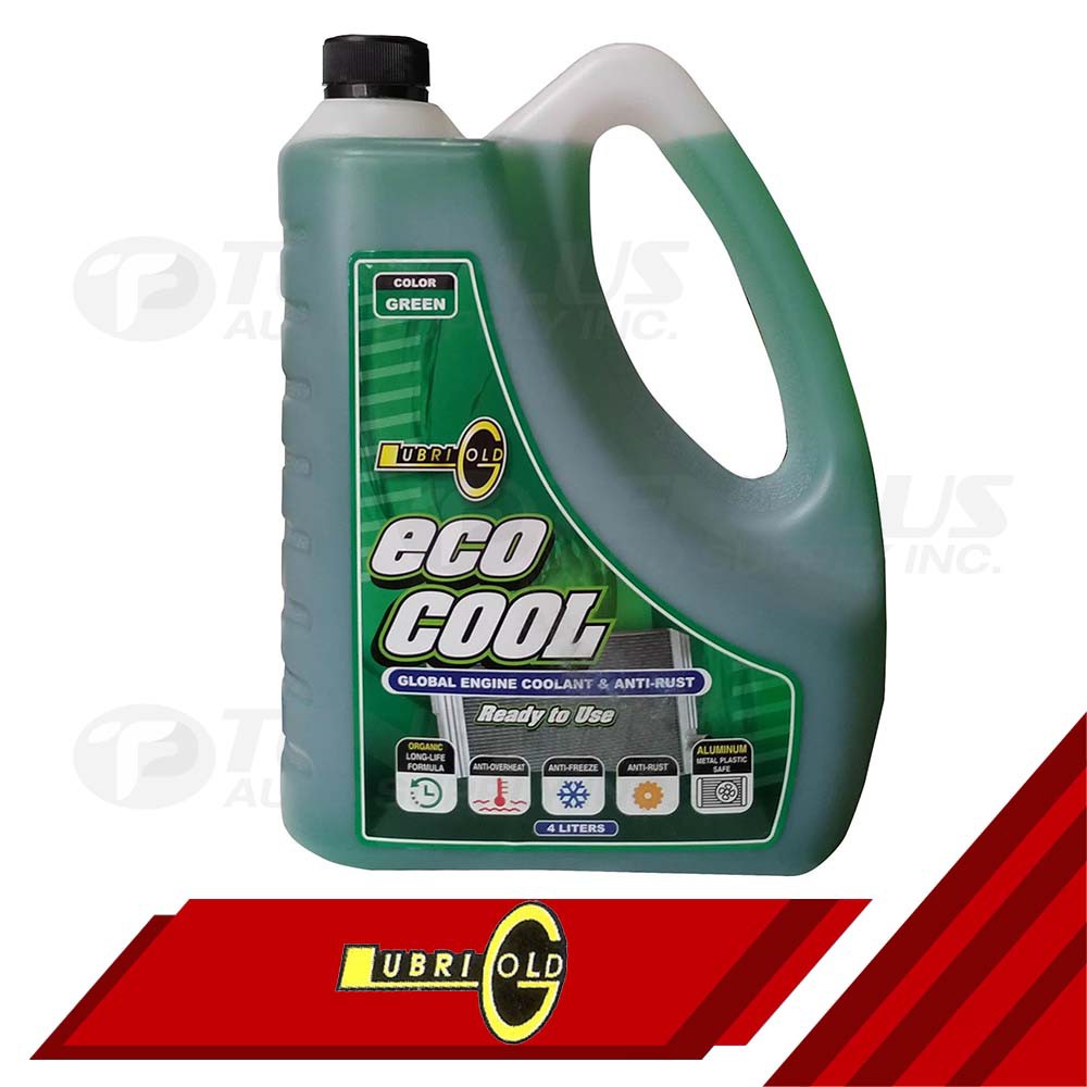 Lubrigold Eco Cool Coolant And Anti-Rust Green 4L | Shopee Philippines