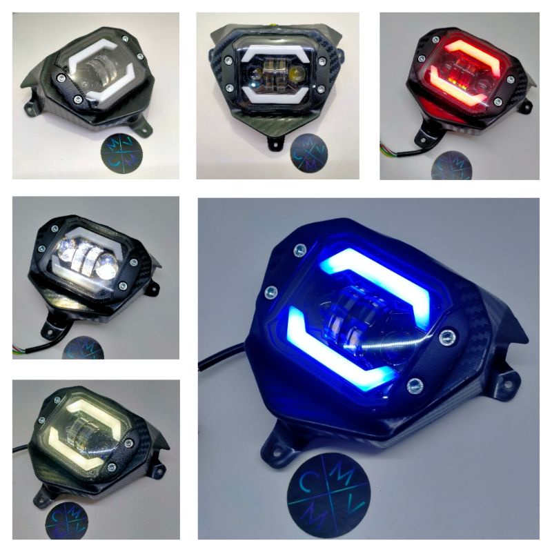 Crf daymaker led LASER Reflector Light/Front headlamp Shell Spotlight ...