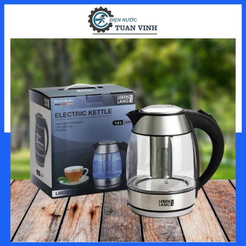 Lebenlang Super Speed Kettle With LED Modern Design Glass With ...