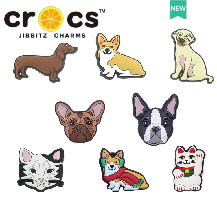 cross jibbitz charms Cartoon Pet Series DIY Shoes Flower Shoe Buckle ...