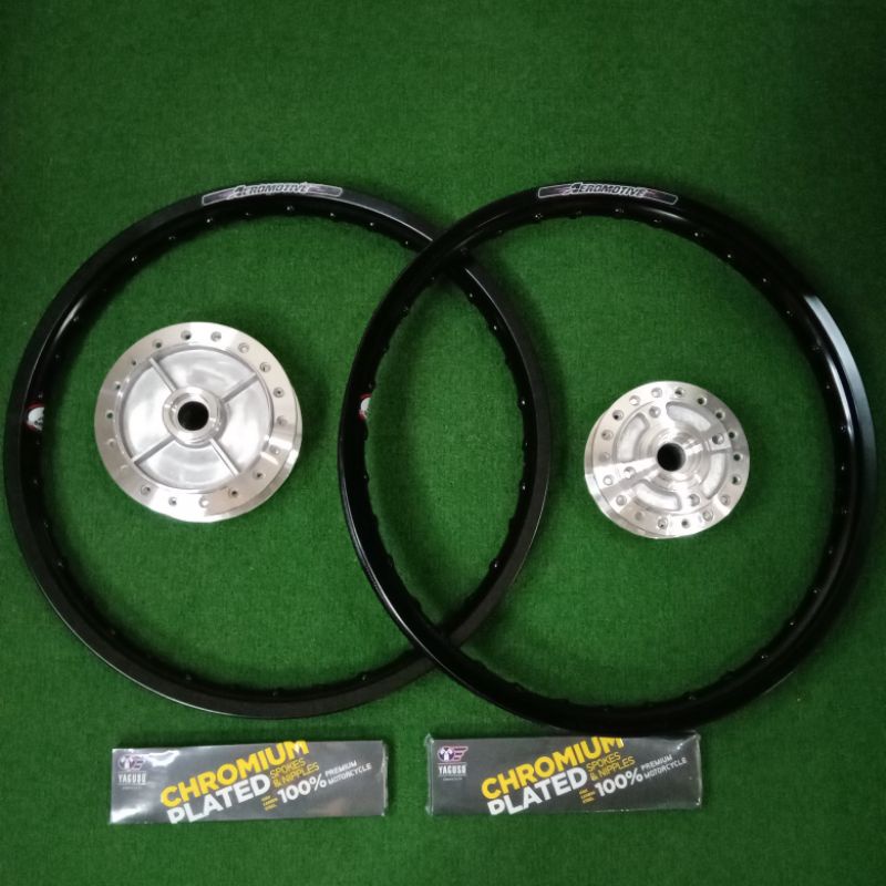 RIM SET FOR XRM/WAVE ( hubset,rim1.41.4,yaguso spoke) | Shopee Philippines