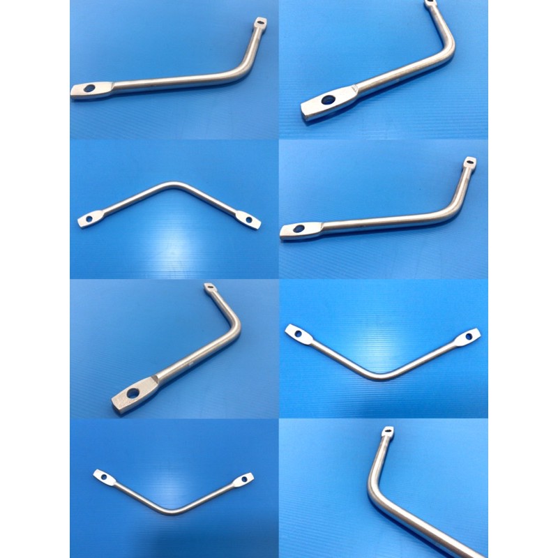 Bent Type Aluminum Tube Bracket A01 | Shopee Philippines
