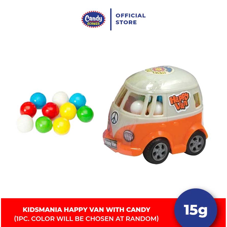 Toy Candy Beetle Van with Candy 15g | Shopee Philippines