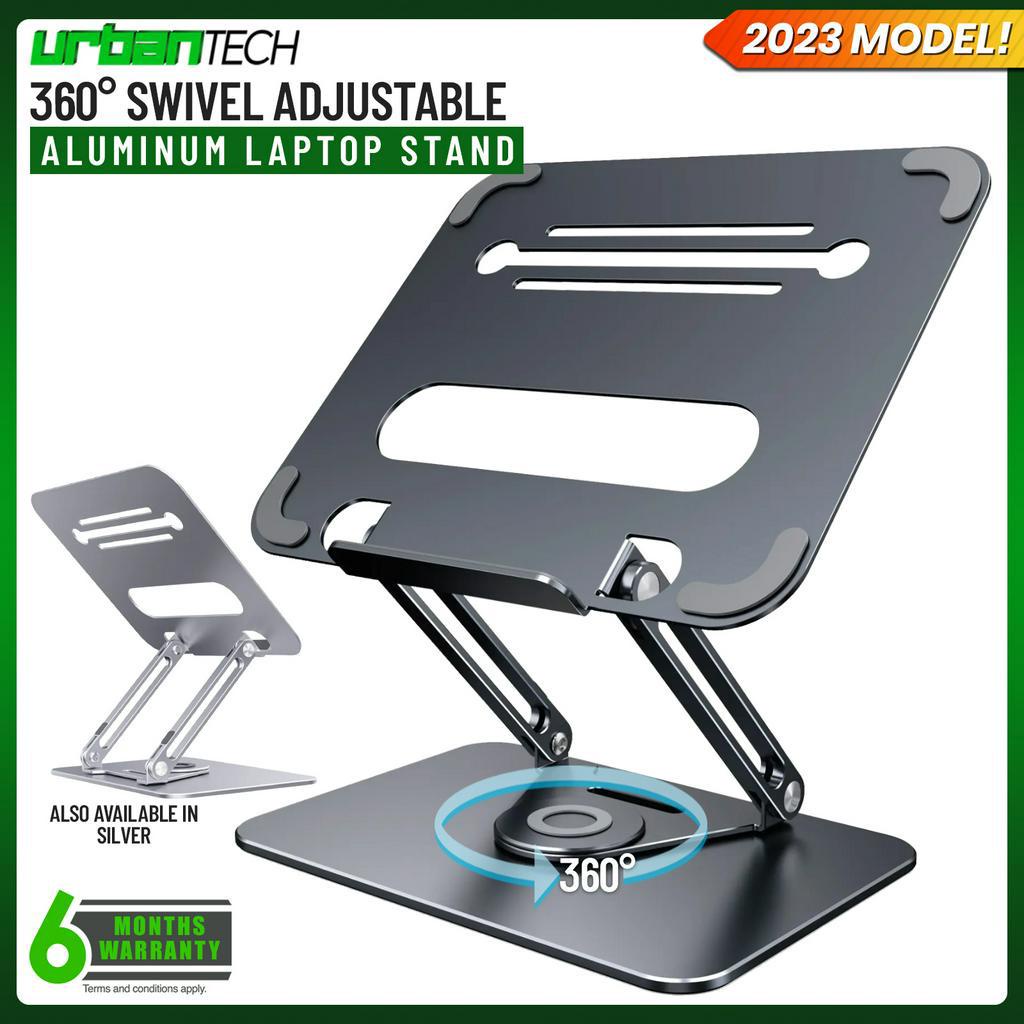 Full Motion Swivel Aluminum Laptop Stand Multi-Angle Laptop Stand 360 ...