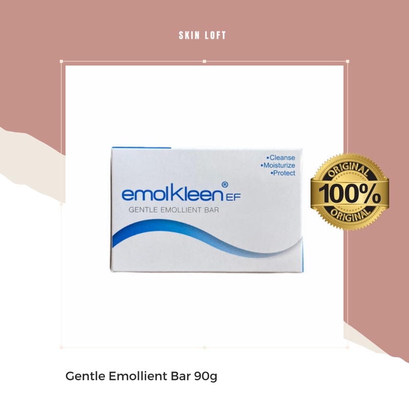 Emolkleen EF Gentle Emollient Bar Soap (Exp Date: Jun 10 2027) | Shopee ...