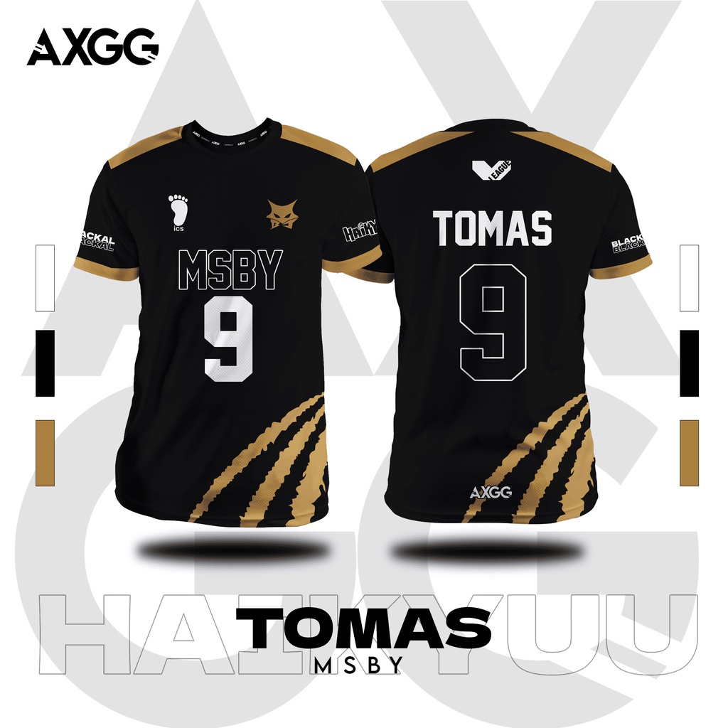 AXGG ' Haikyuu - MSBY ' Anime Shirt | Shopee Philippines