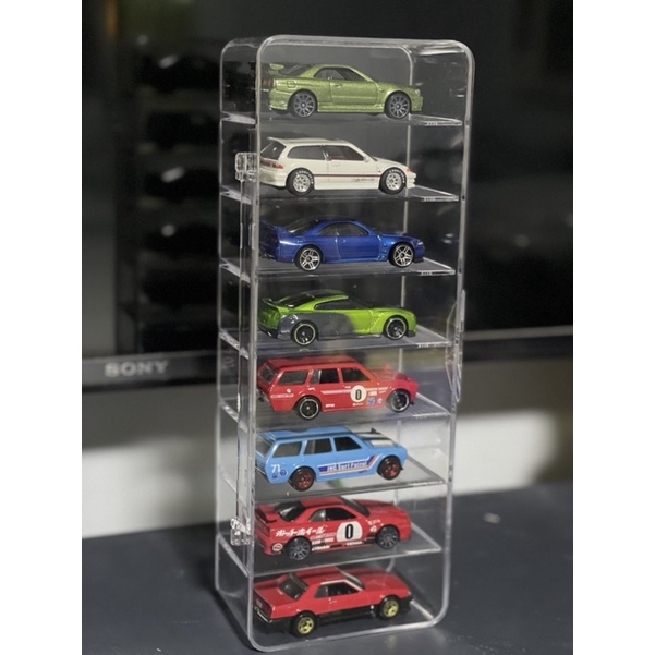 ACRYLIC CASE FOR DIECAST 1:64 scale (WITH COVER) | Shopee Philippines