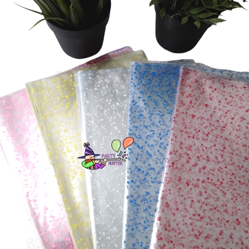 Plastic Parcel Souvenir Bag/ Plastic OPP Motif 10 sheets | Shopee ...