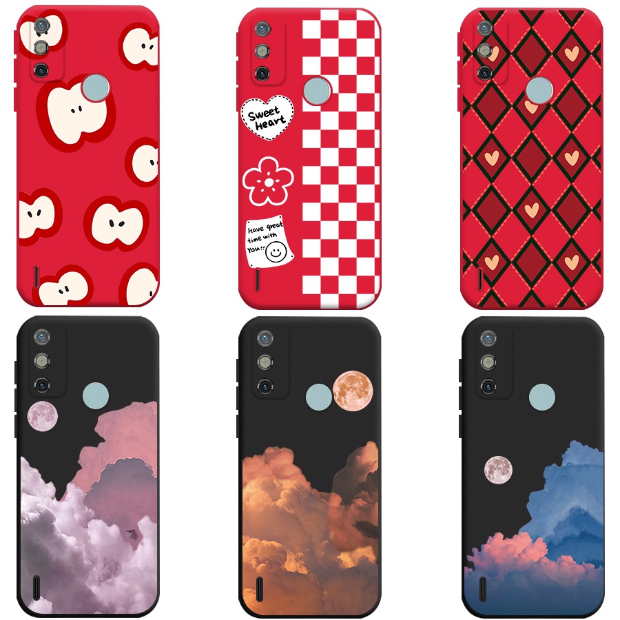 Casing Tecno Spark 6 Go 2020 2021 New Design Cool Pattern Candy Color ...