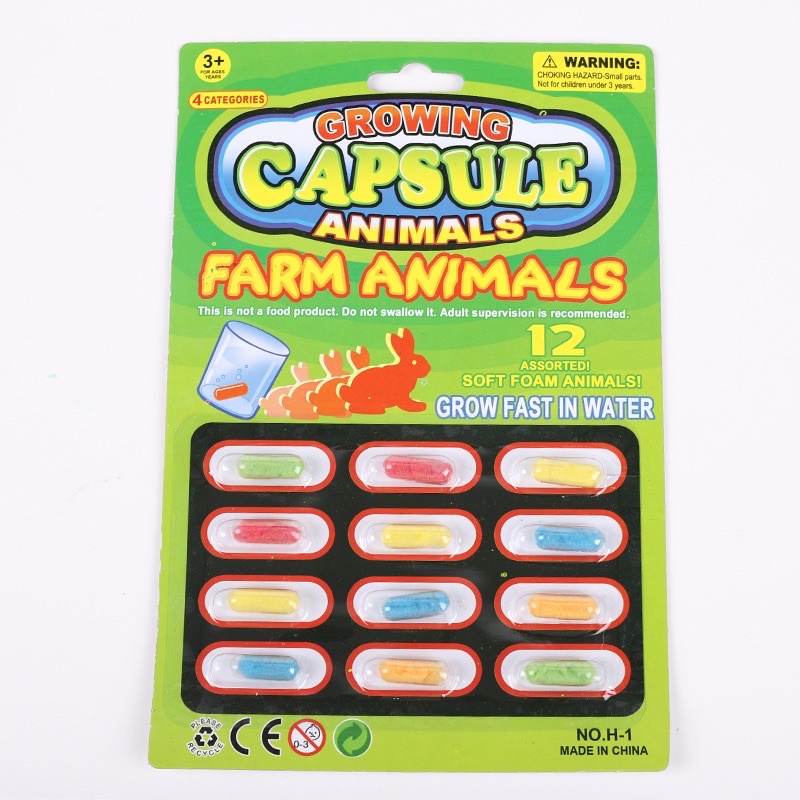 Growing Capsule (Animal capsule/ Sea animal capsule/ Unicorn Capsule ...