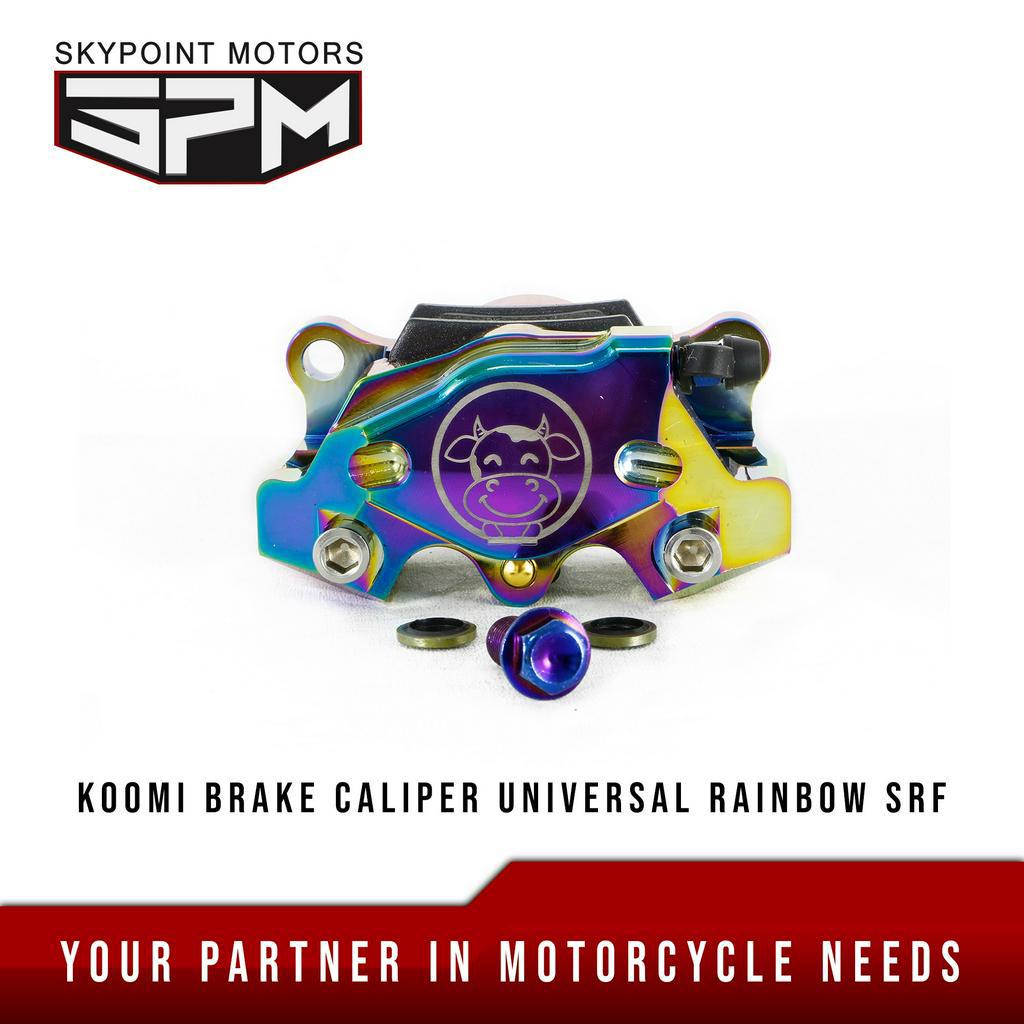 KOOMI BRAKE CALIPER UNIVERSAL RAINBOW SRF (9803-129) | Shopee Philippines