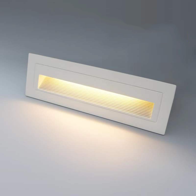 Recessed LED Stair Light AC85V-265V Indoor/Outdoor IP67 Corner Wall ...
