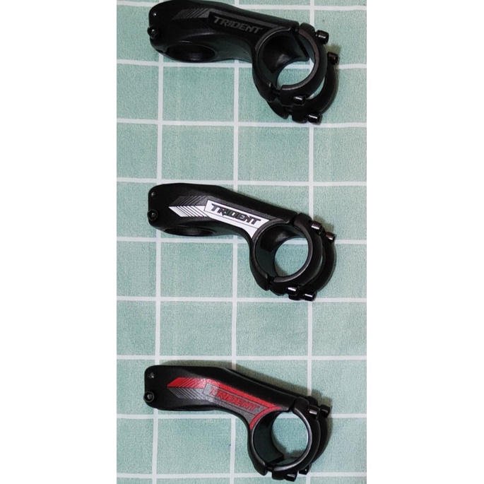 TRIDENT Bike Stem GX10 Oversized 31.8 Clamping Size MTB Negative Ahead ...