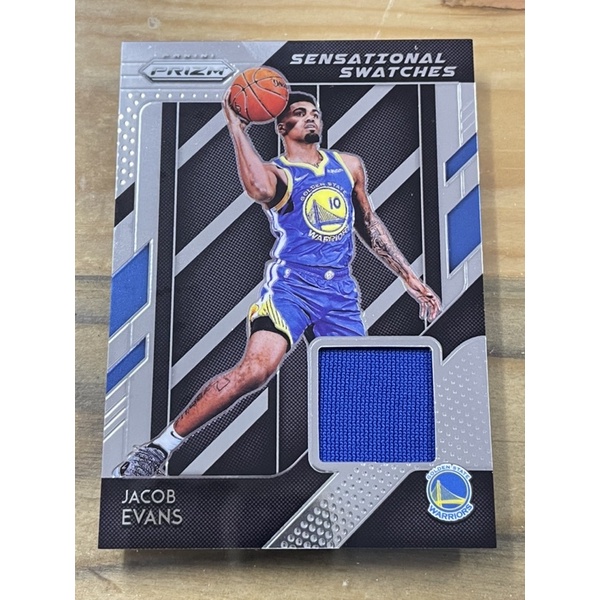 [GAME USED SWATCH #MINT] JACOB EVANS PRIZM SENSATIONAL SWATCHES GU #NBA ...