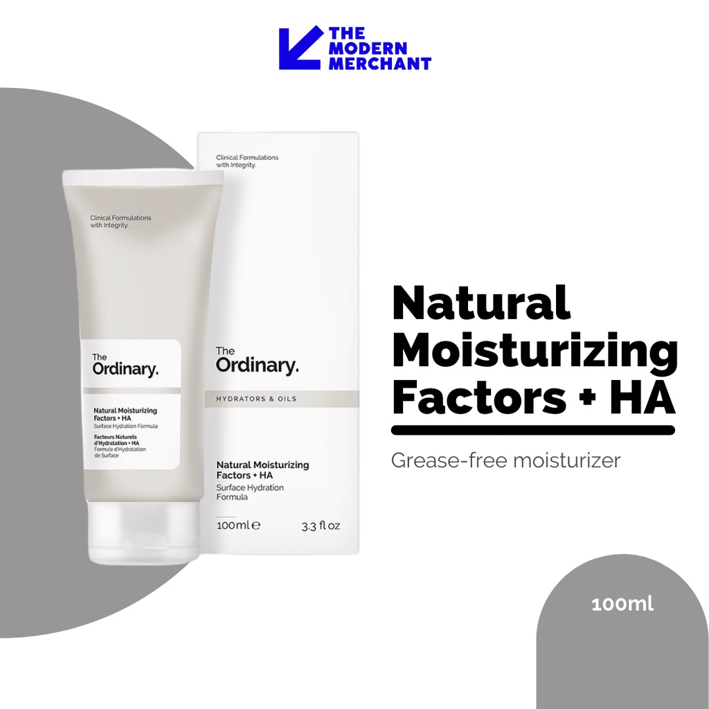 The Ordinary Natural Moisturizing Factors + HA moisturizer cream | Shopee Philippines