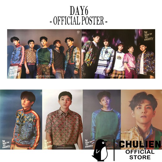 DAY6 [Official Poster + Tube] - The Book of Us Gravity | Negentropy ...